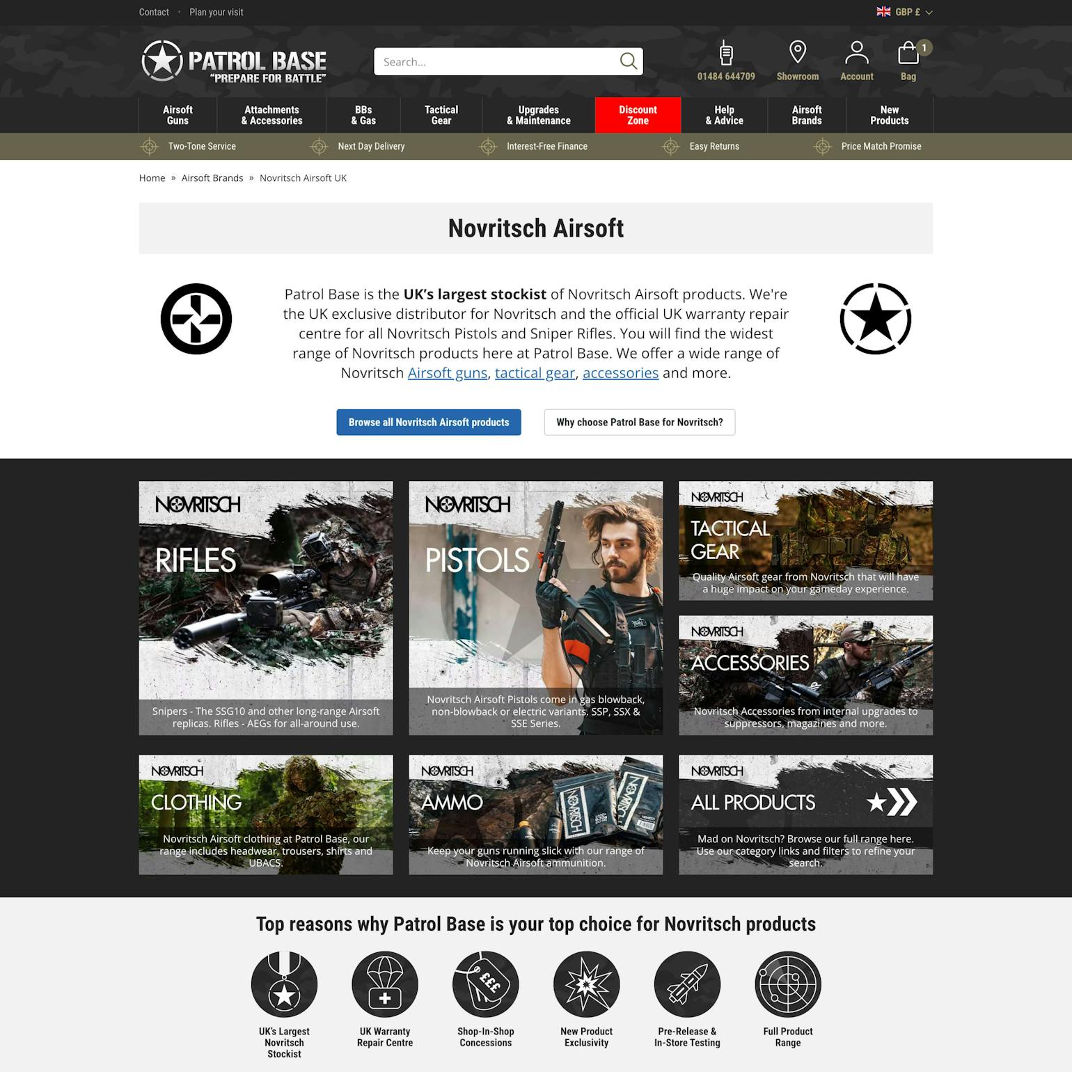 Patrol Base | Ecommerce Case Study | Voracio