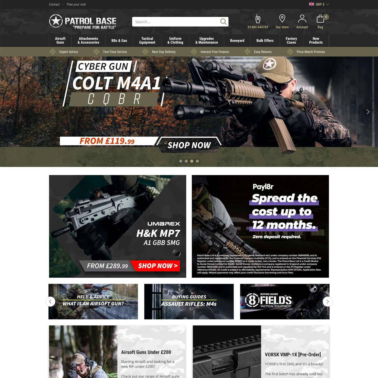 Patrol Base | Ecommerce Case Study | Voracio